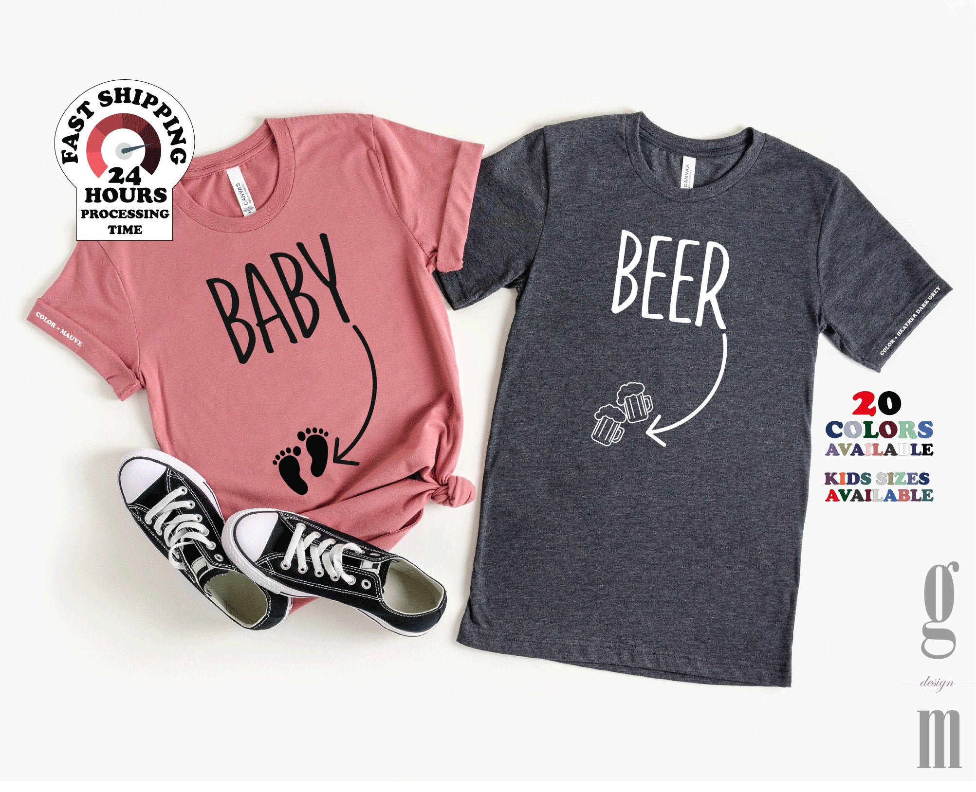 Pregnancy Announcement Shirts, Baby Belly Shirt, Beer Belly Shirt ...