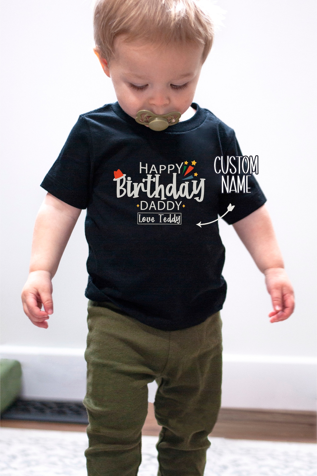 Happy Birthday Daddy Shirt, Dad Gift, Fathers Day Gift, Birthday Gift ...