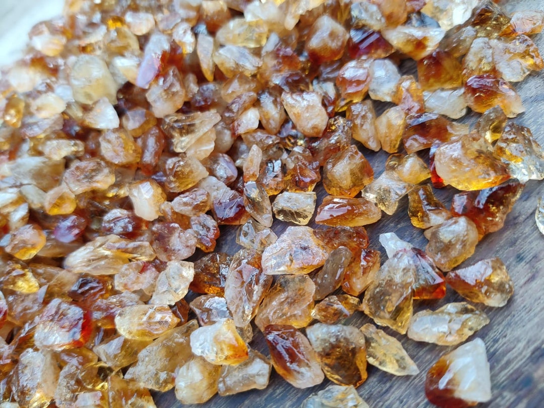 10gmgeniune Bio Citrine Loose Roughcitrine Crystal Loose - Etsy