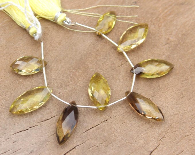 Bio Lemon Faceted Fancy Cut Strand,lemon Cut Strand,yellow Gemtone Cut ...