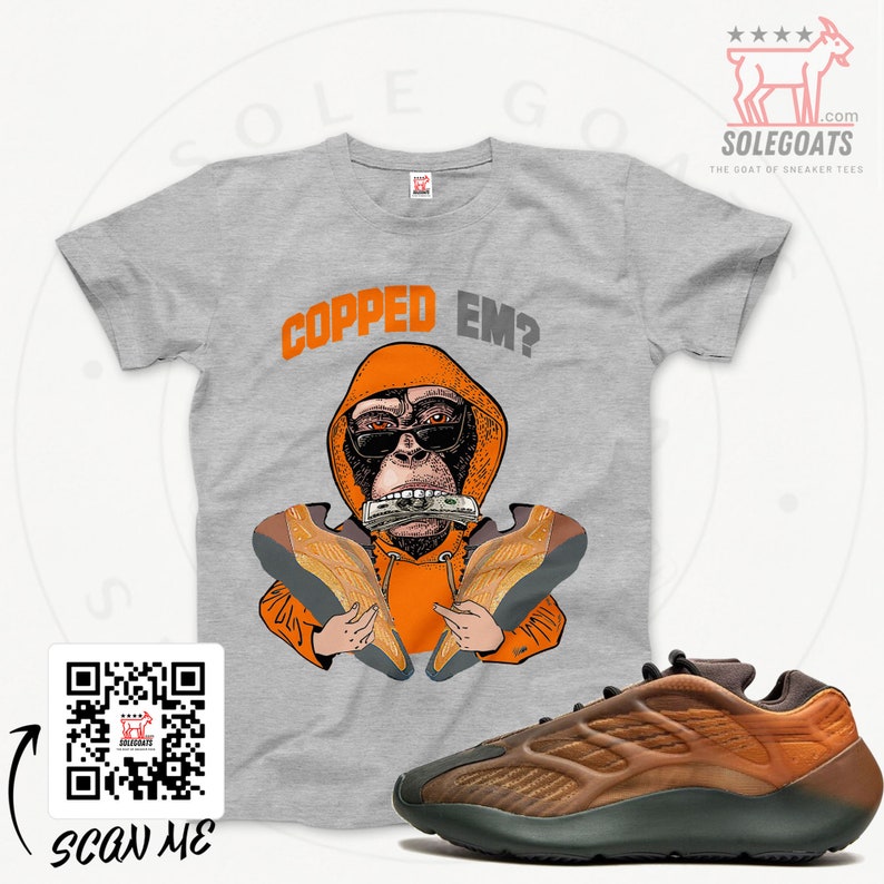 Yeezy 700 V3 Copper Fade T-shirt Sneaker Matching Shirts - Etsy