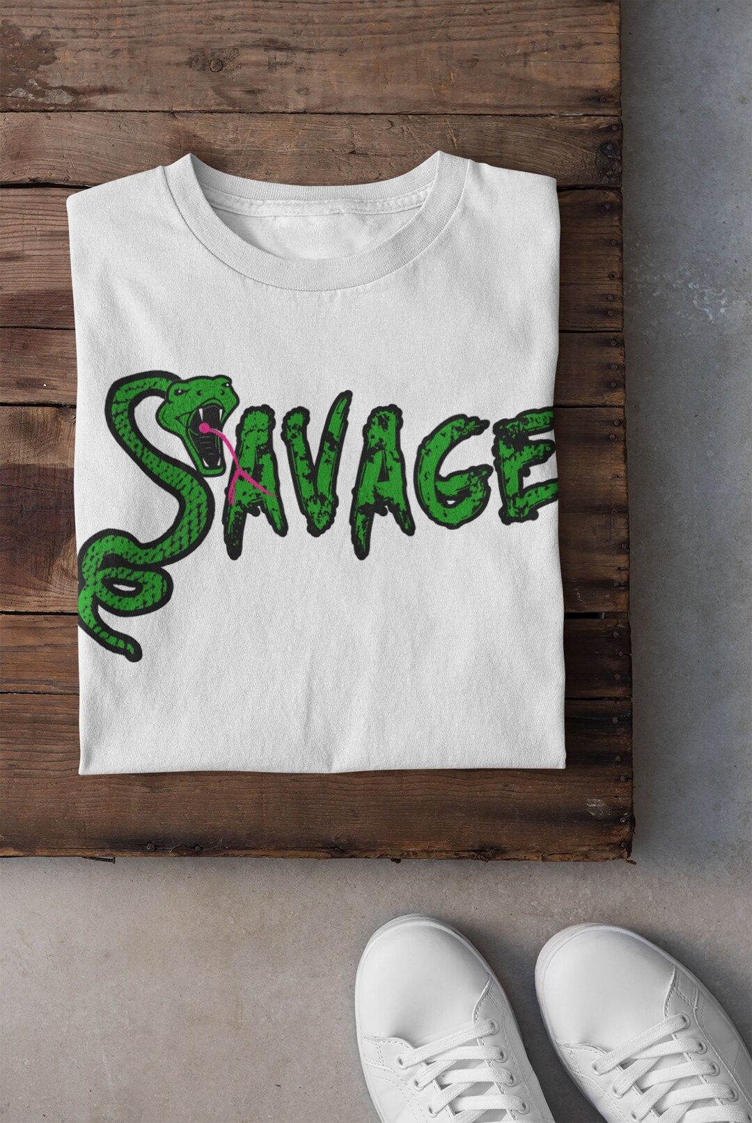 Savage Snake Slatt Shirt Slime Hip Hop Rap T-shirt Trapper Shirt - Etsy