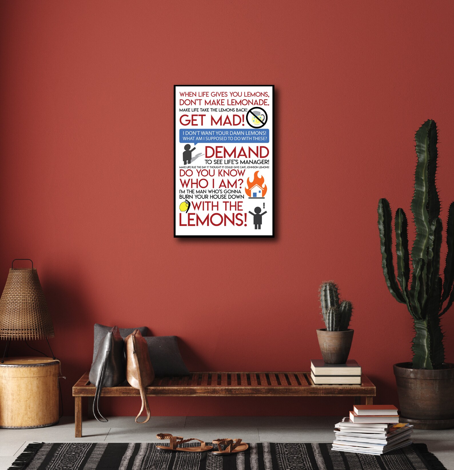 Cave Johnson Lemon Rant Portal Aperture Science Print 11 X 17 - Etsy