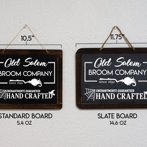 Old Salem Broom Company Chalkboard Sign - Etsy
