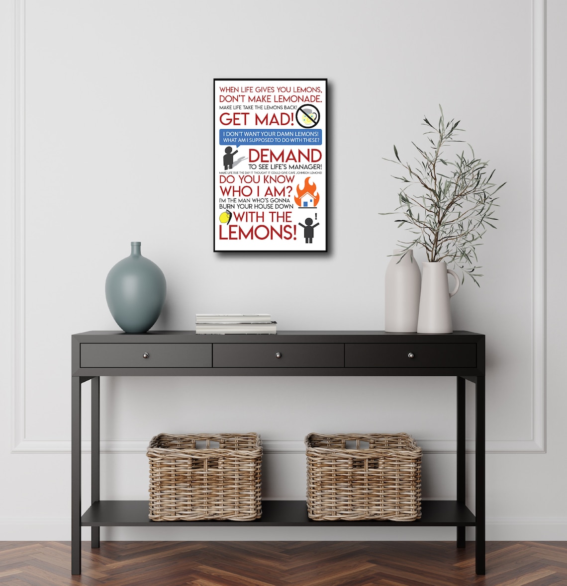 Cave Johnson Lemon Rant Portal Aperture Science Print - Etsy