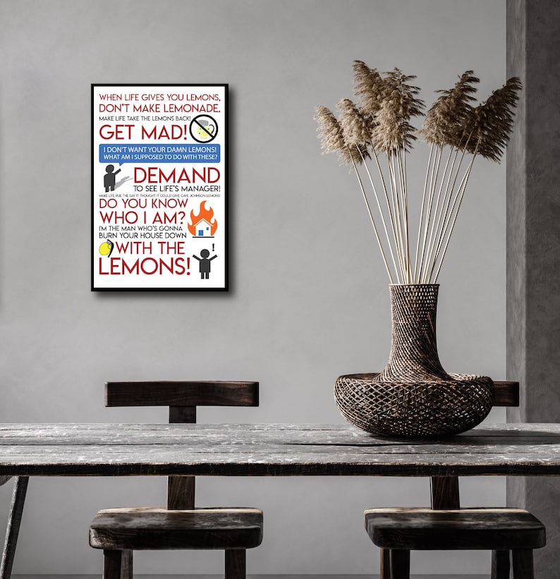 Cave Johnson Lemon Rant Portal Aperture Science Print - Etsy