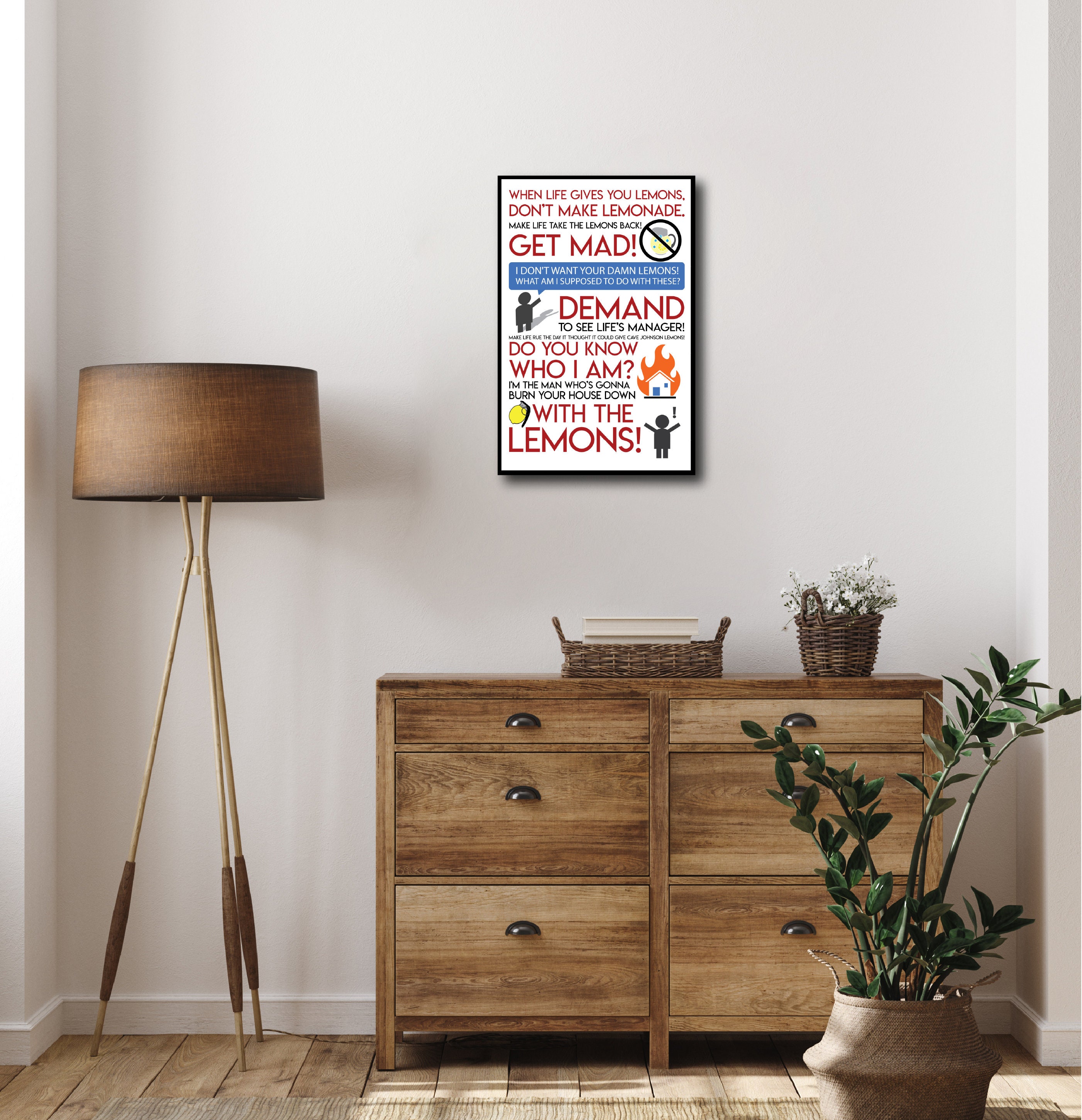 Cave Johnson Lemon Rant Portal Aperture Science Print - Etsy