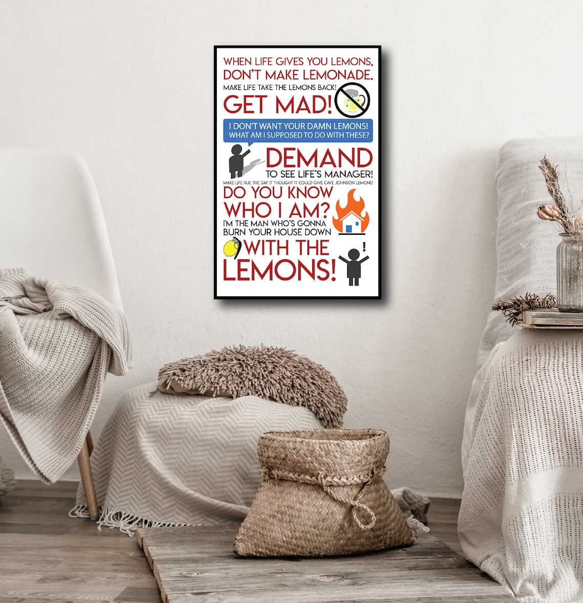 Cave Johnson Lemon Rant Portal Aperture Science Print - Etsy