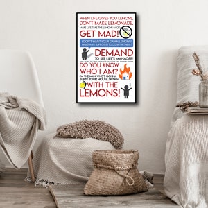 Cave Johnson Lemon Rant - Portal - Aperture Science Print 11" X 17" - Etsy