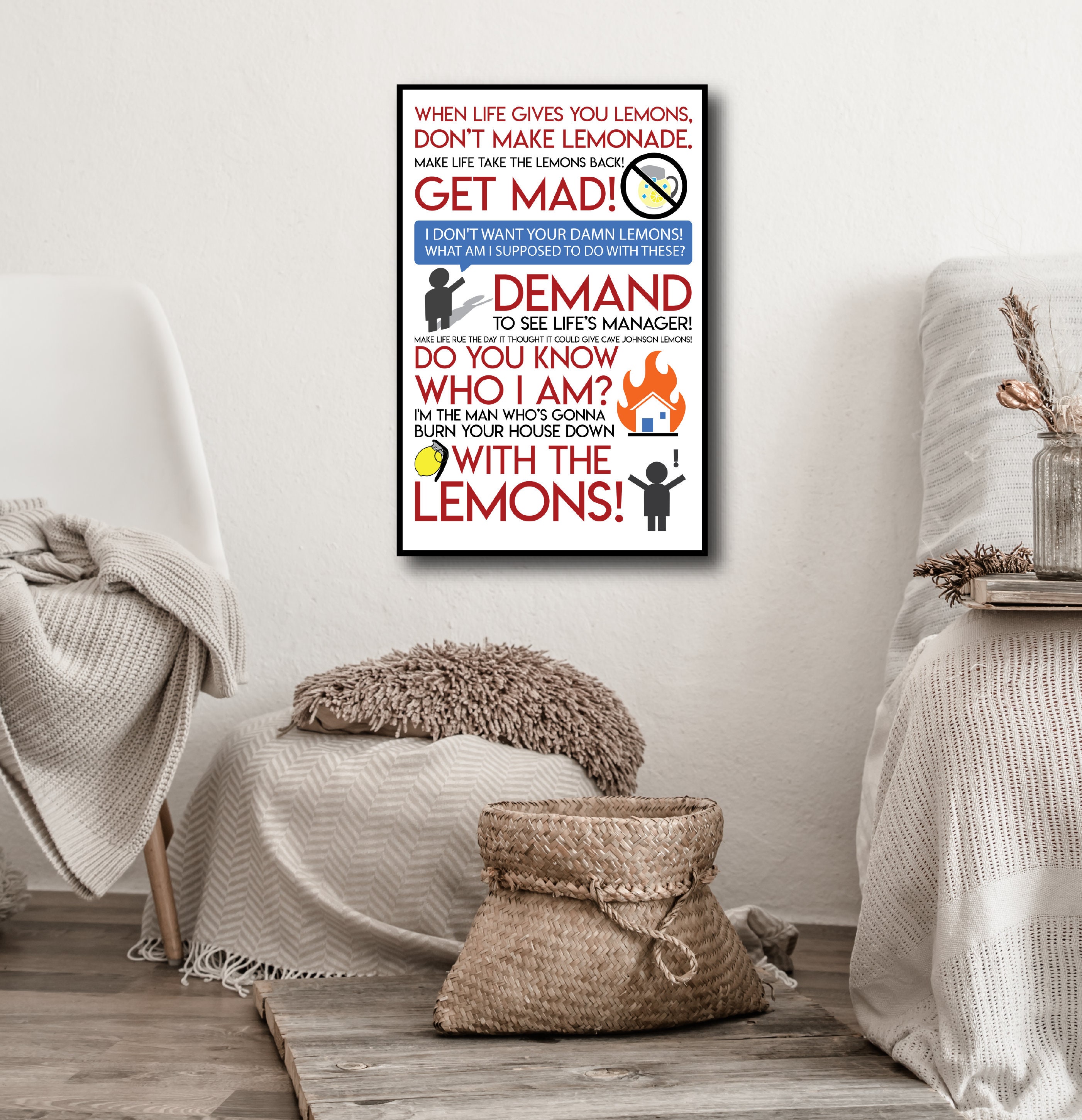 Cave Johnson Lemon Rant Portal Aperture Science Print - Etsy