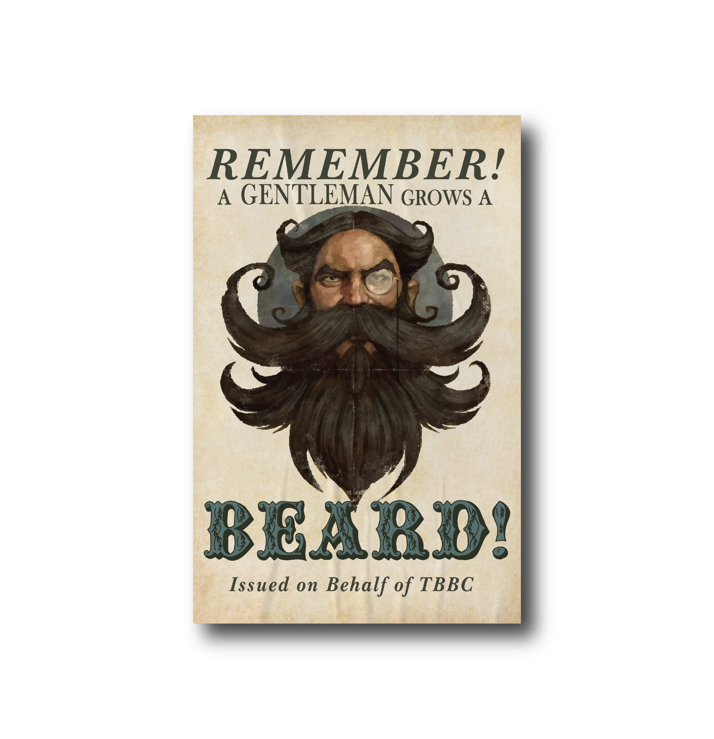 Fable III Beard Poster Print 11"x17" Fable 3 Albion - Etsy