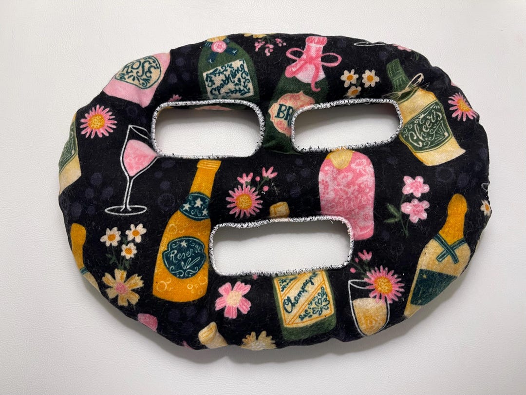 Heat/cold Face Mask Sinus Relief Headaches Migraine - Etsy