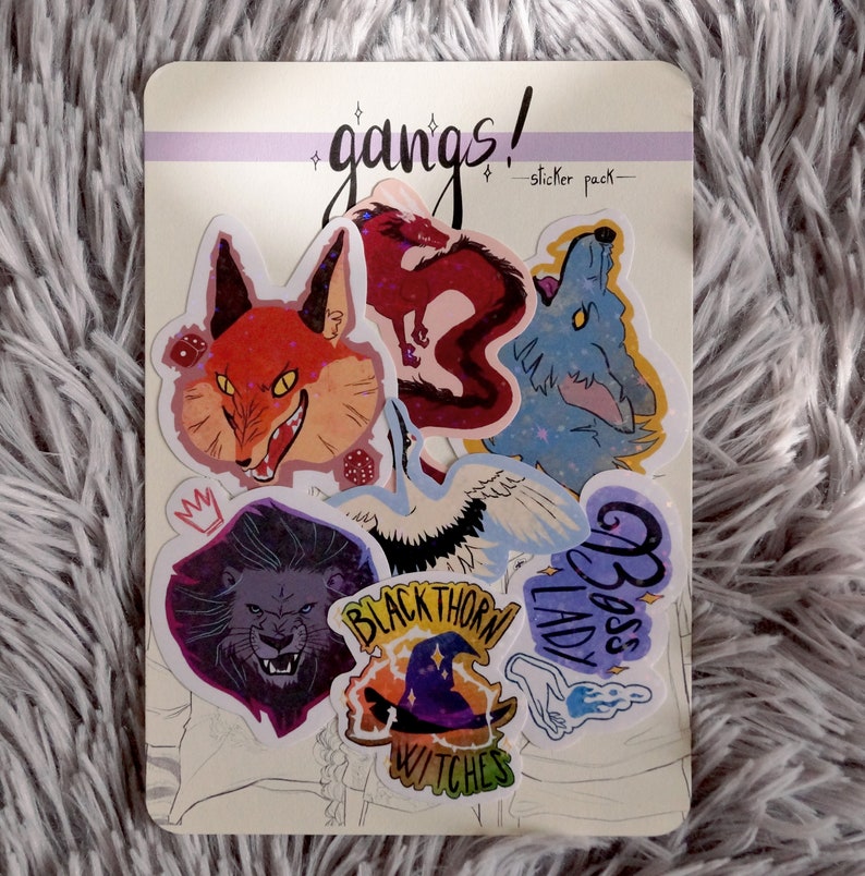 Gangs Sticker Pack - Etsy