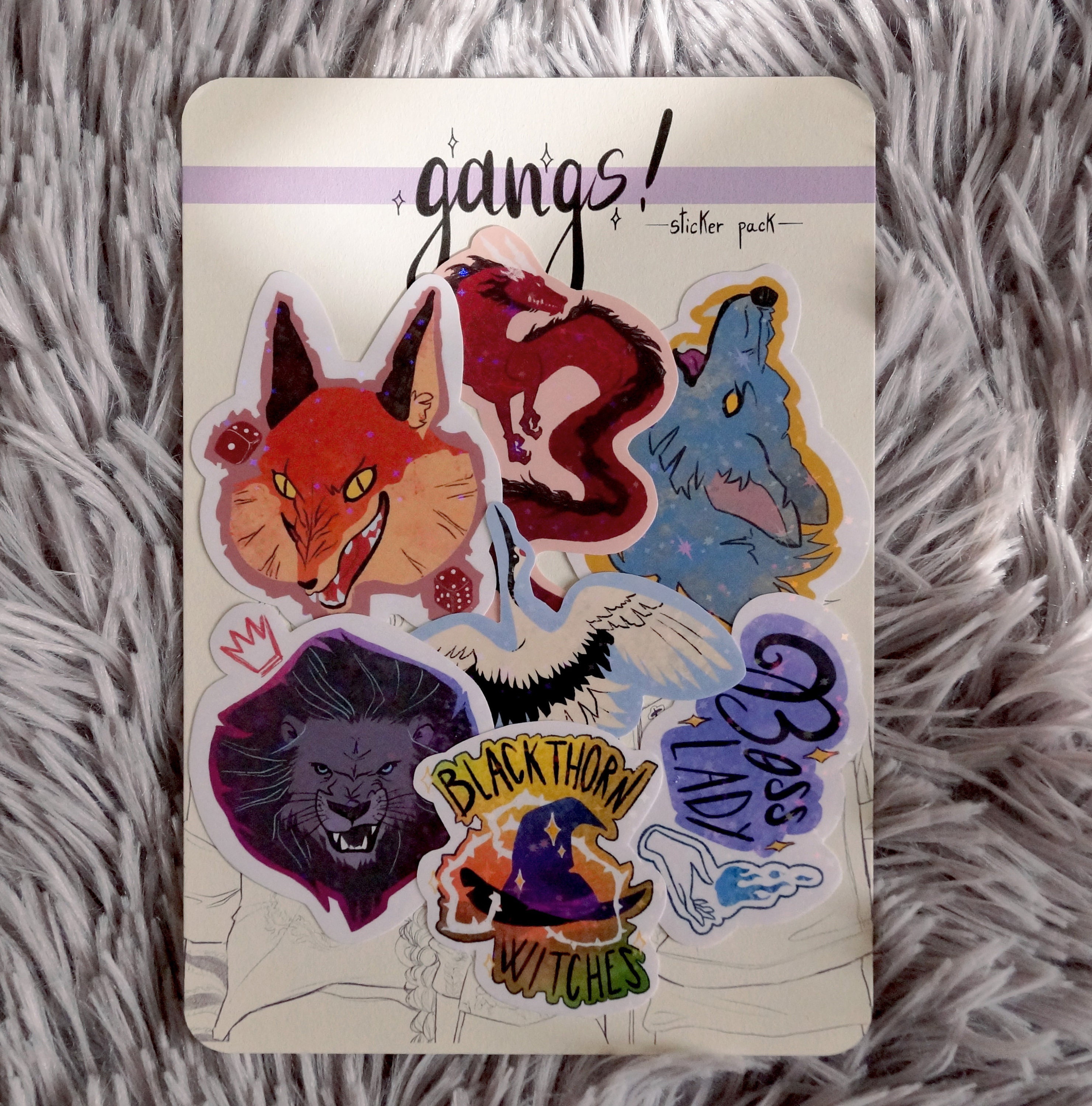 Gangs Sticker Pack - Etsy