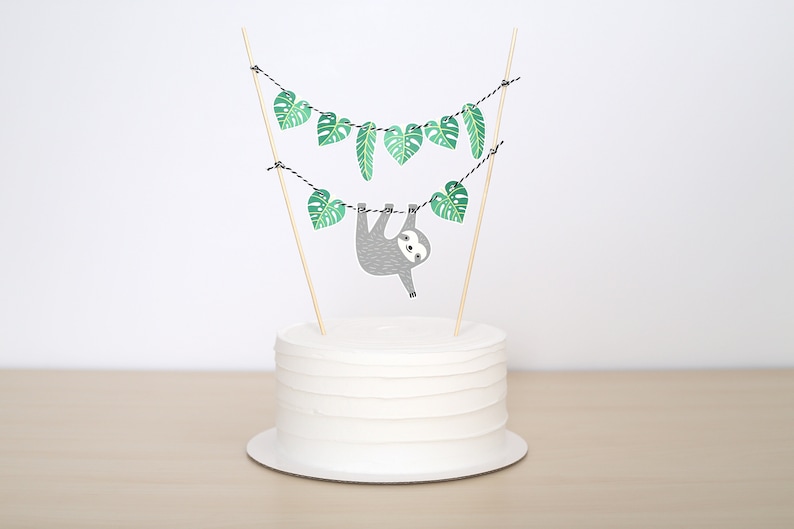 Sloth Cake Topper - Etsy