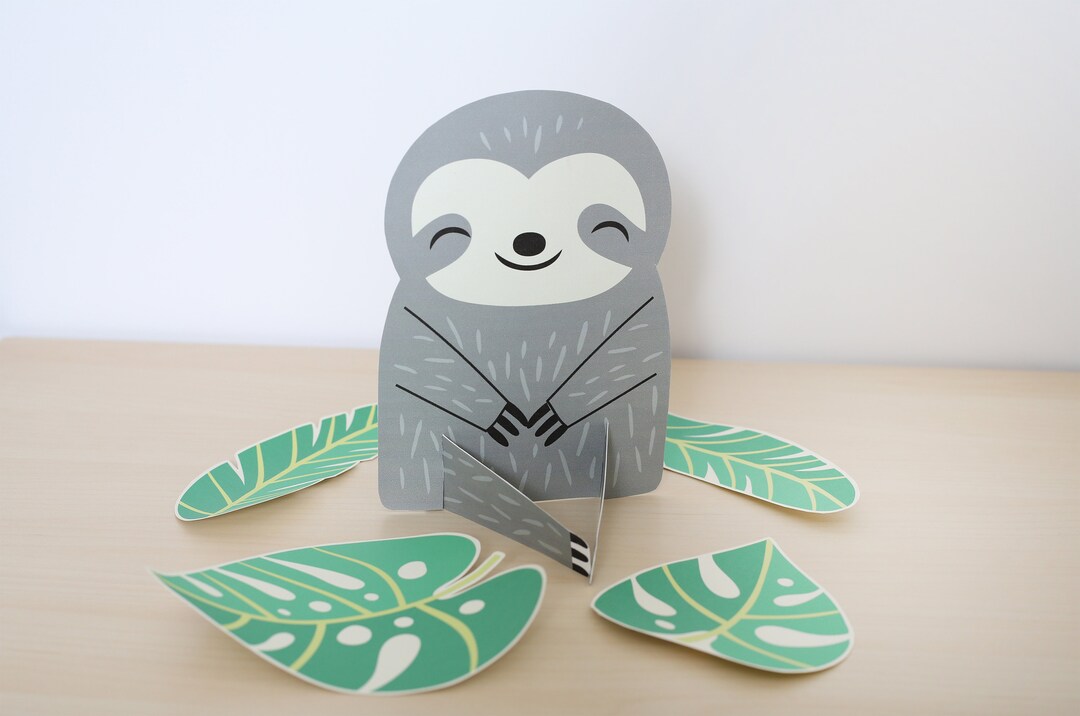 Sloth Party Table Decoration - Etsy