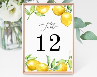 Diy Table Numbers - Etsy