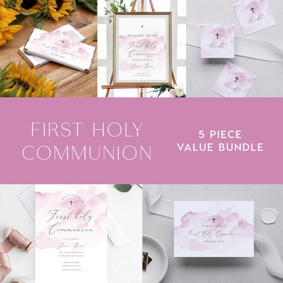 First Holy Communion Bundle INSTANT DOWNLOAD Value Bundle | Etsy