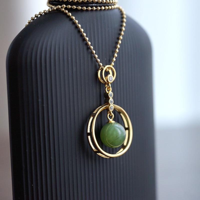 Jade Pendant - Etsy
