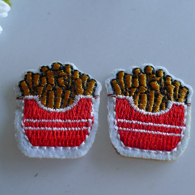 Iron on French Fries Patch - Etsy