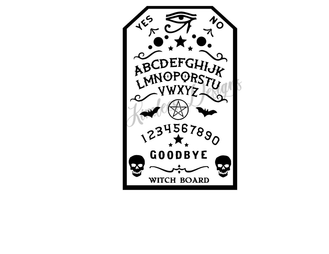 Ouija Witch Board Yes No Goodbye Halloween Pagan Spiritual | Etsy