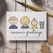 Our First Home Illustrated Portrait Print / New House Gift / Cartoon ...