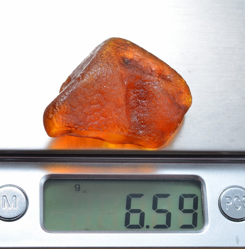 Raw Baltic Amber Stone/ Cognac Amber Piece From Lithuanian - Etsy