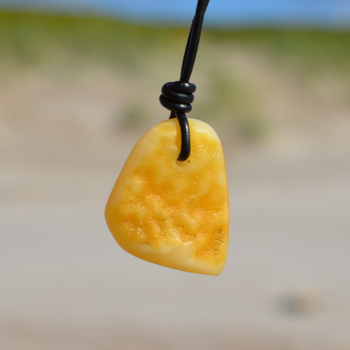 Amber Amulet, Baltic Amber Stone, Healing Energy Pendant, Gift Idea for ...
