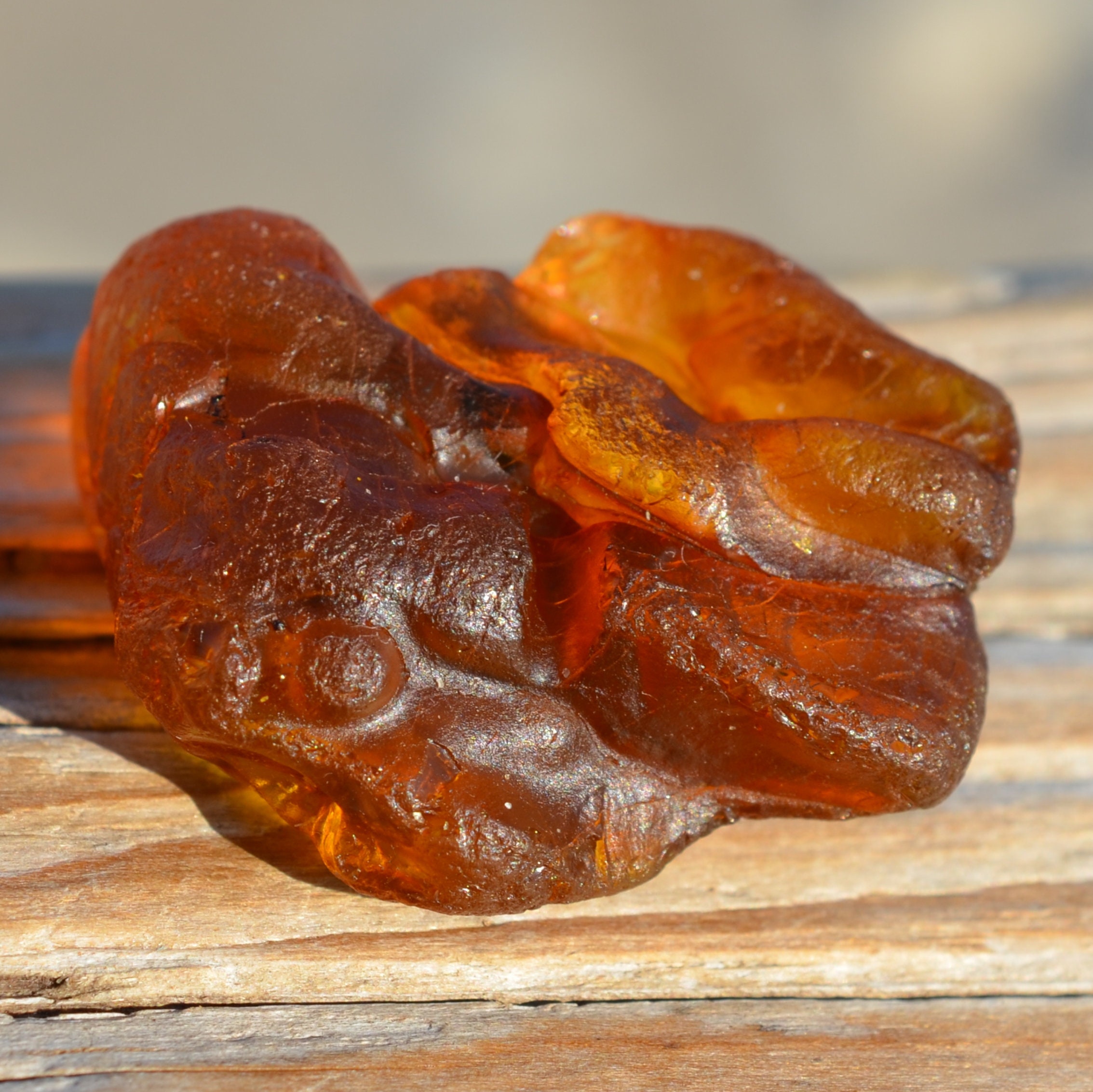 Lithuanian Raw Amber Stone, Caught of Baltic Sea, 10.5 Grams - Etsy