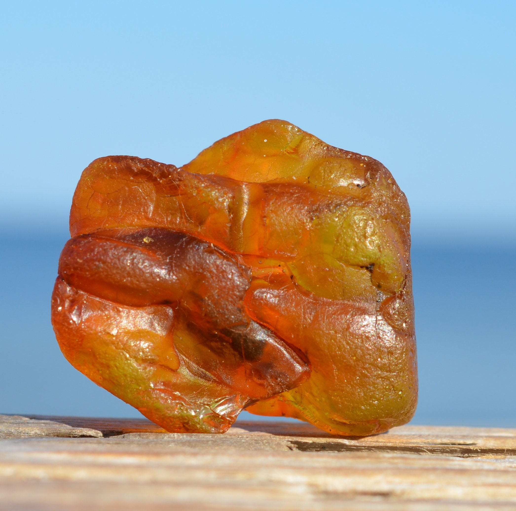 Lithuanian Raw Amber Stone, Caught of Baltic Sea, 10.5 Grams - Etsy