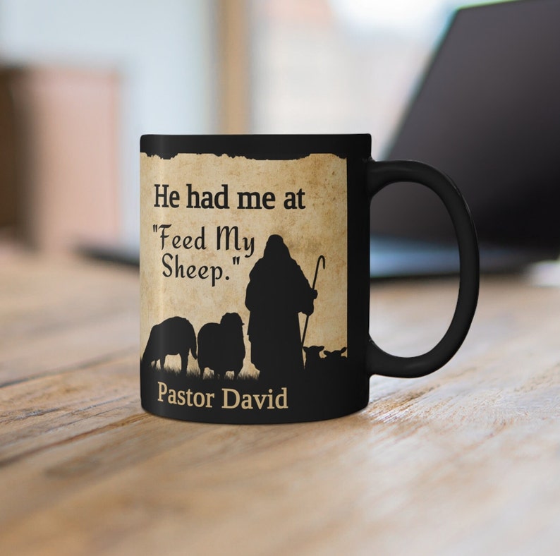 Personalized Pastor Feed My Sheep Mug Pastor Appreciation Gift - Etsy