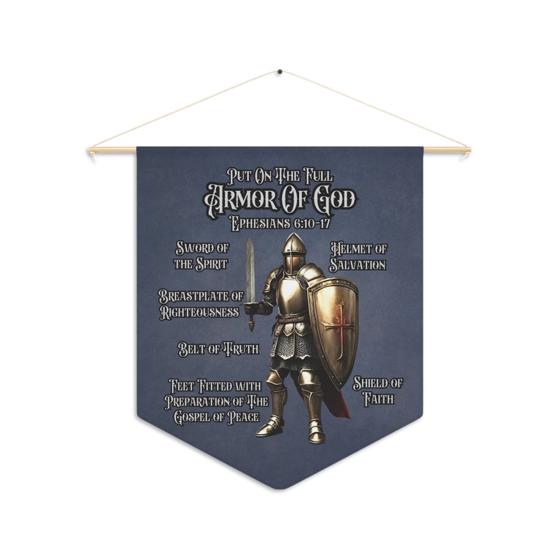 Armor of God Wall Pennant Home Decoration for Adult and Teen Room ...