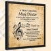 Amazing Music Director Appreciation Thank You Gift, Personalized Canvas ...