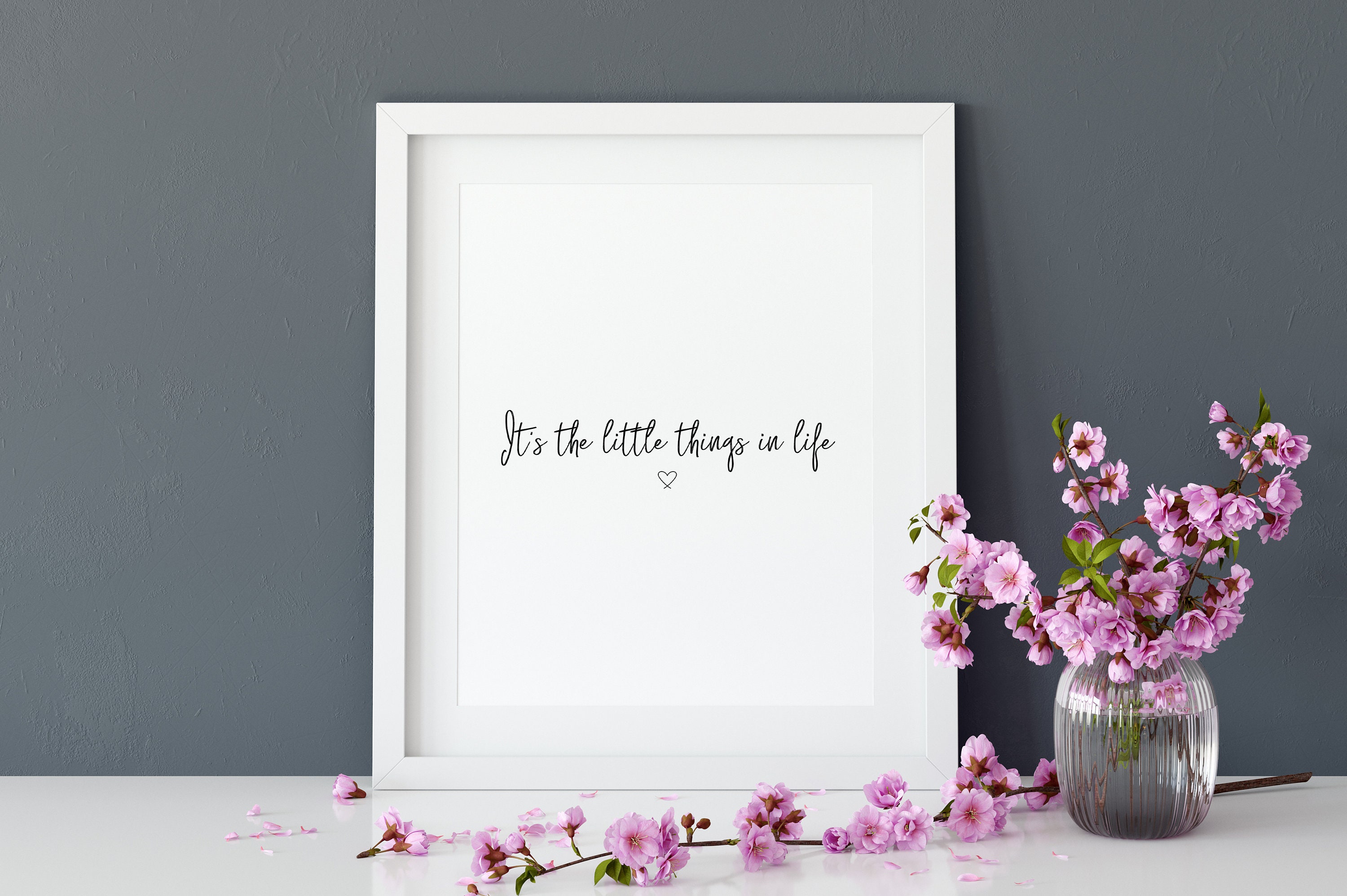 Little Things in Life Poster, Printable Poster, Wall Art Printable ...