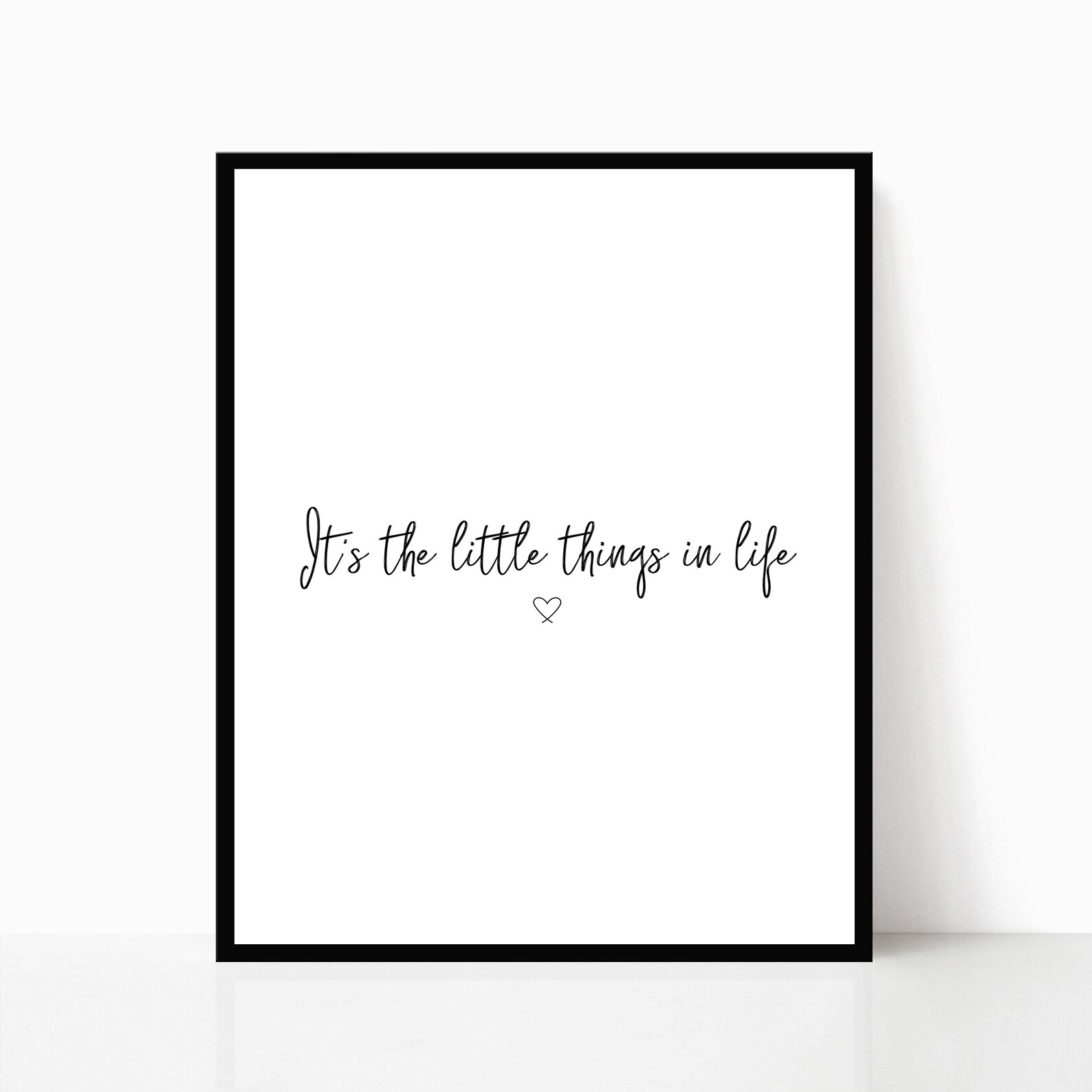 Little Things in Life Poster, Printable Poster, Wall Art Printable ...