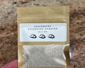 Marge - Dehydrated Sourdough Starter With Beginner Friendly Recipe - Etsy