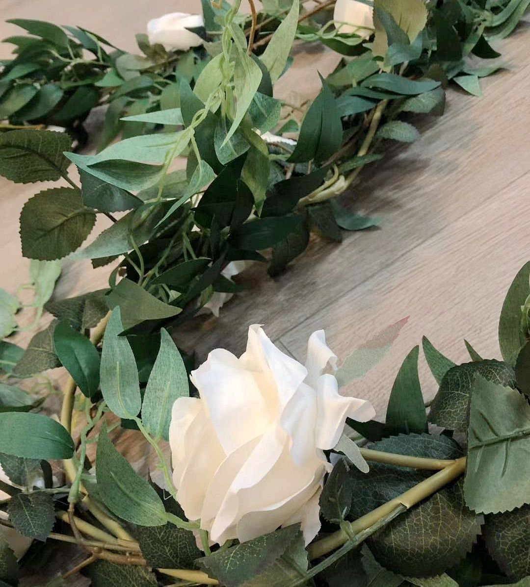 80 Long Weddings Flower Garlandartificial Garland.rose | Etsy
