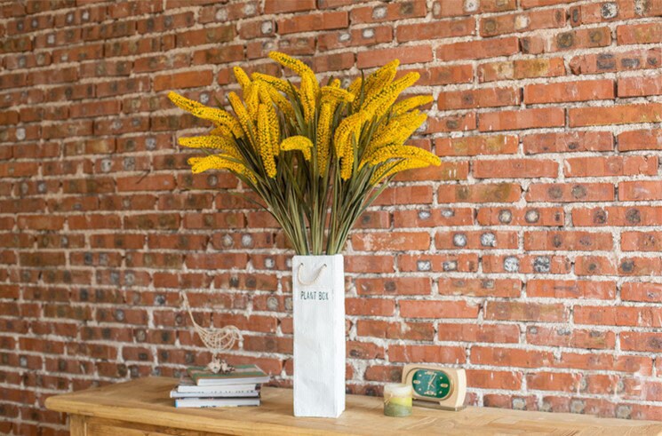 Handmade Faux Dried Flower Artificial Dried Millet Bouquet - Etsy