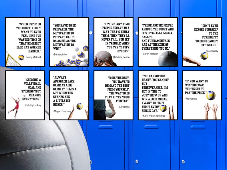 Famous Volleyball Player Quotes | Inspirational Volleyball Sayings ...