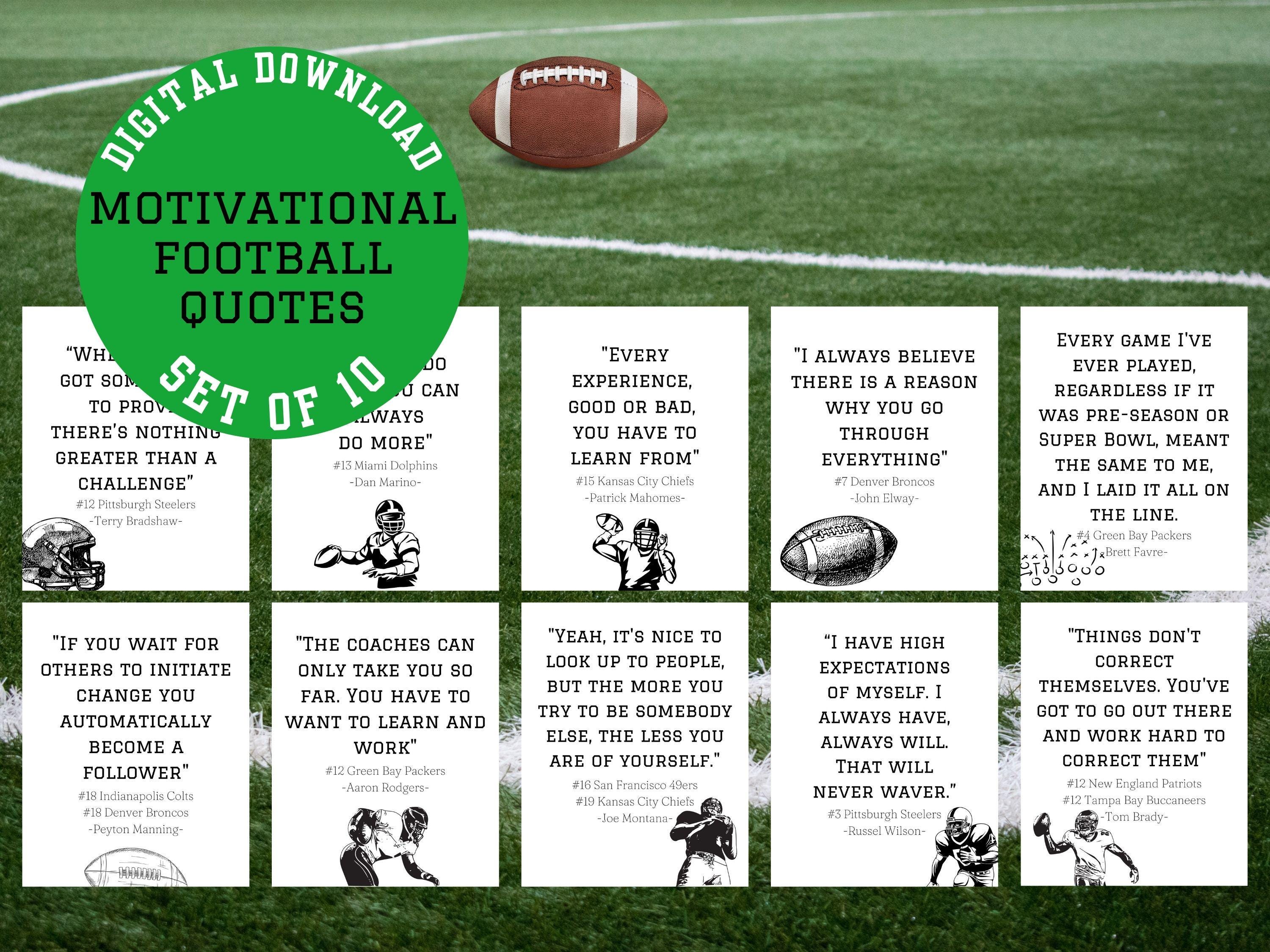 Football Player Quotes | Professional Quarterback Quotes ...
