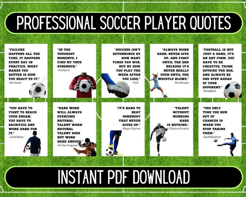 Famous Soccer Player Quotes Motivational Sports Quotes Soccer Players ...