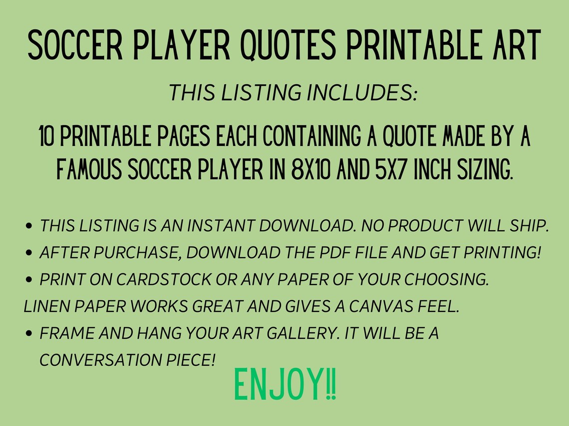 Famous Soccer Player Quotes | Motivational Sports Quotes | Soccer ...