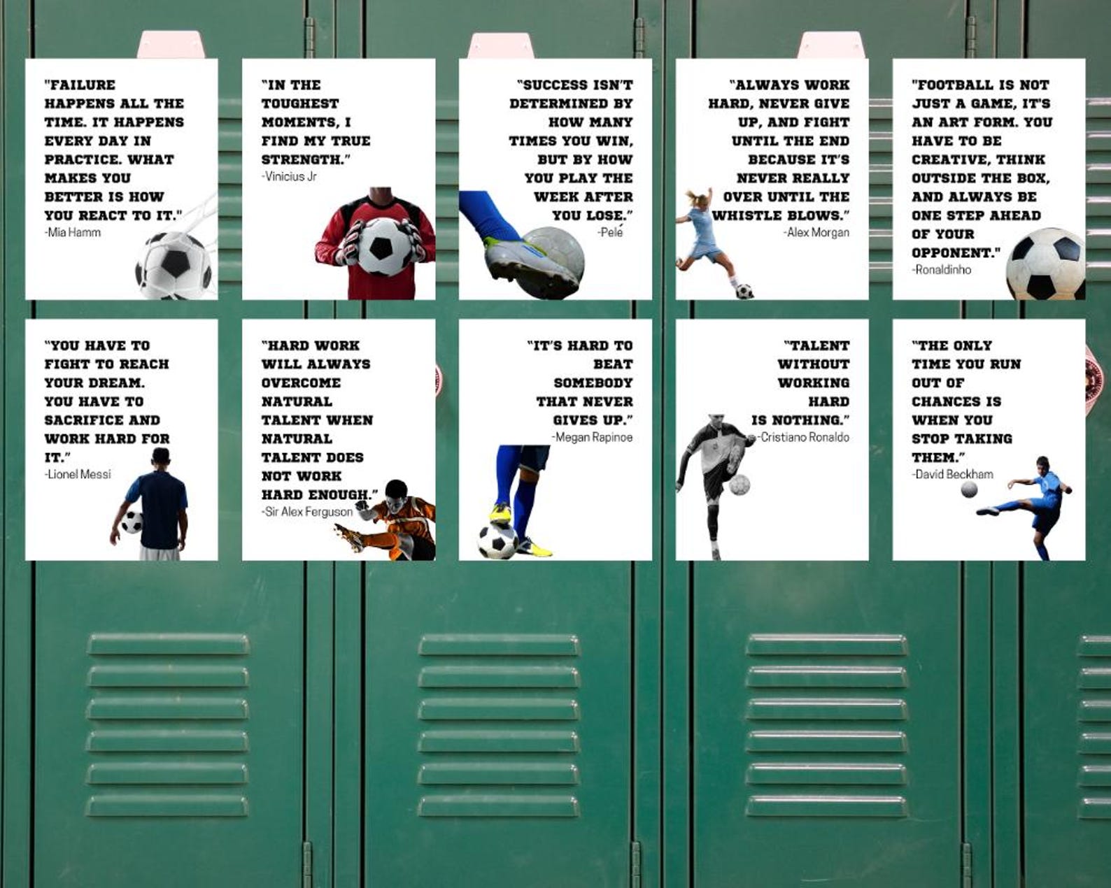 Famous Soccer Player Quotes Motivational Sports Quotes Soccer Players ...