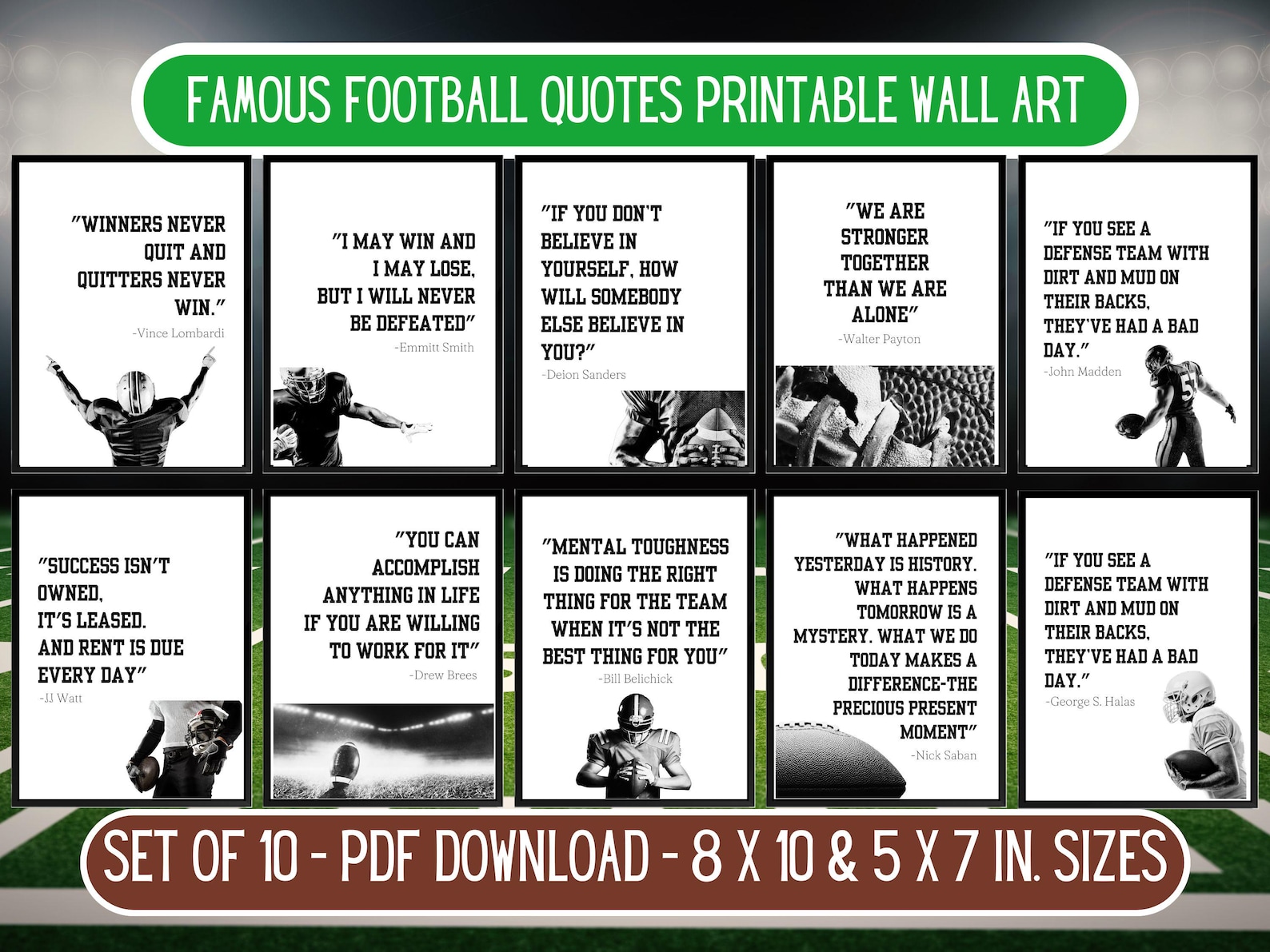 Famous Football Player Quotes | Professional Athlete Quotes ...