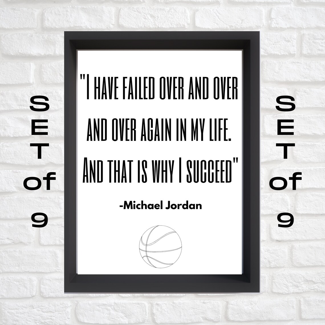Famous Athlete Quotes Wall Art Motivational Sports Quotes - Etsy