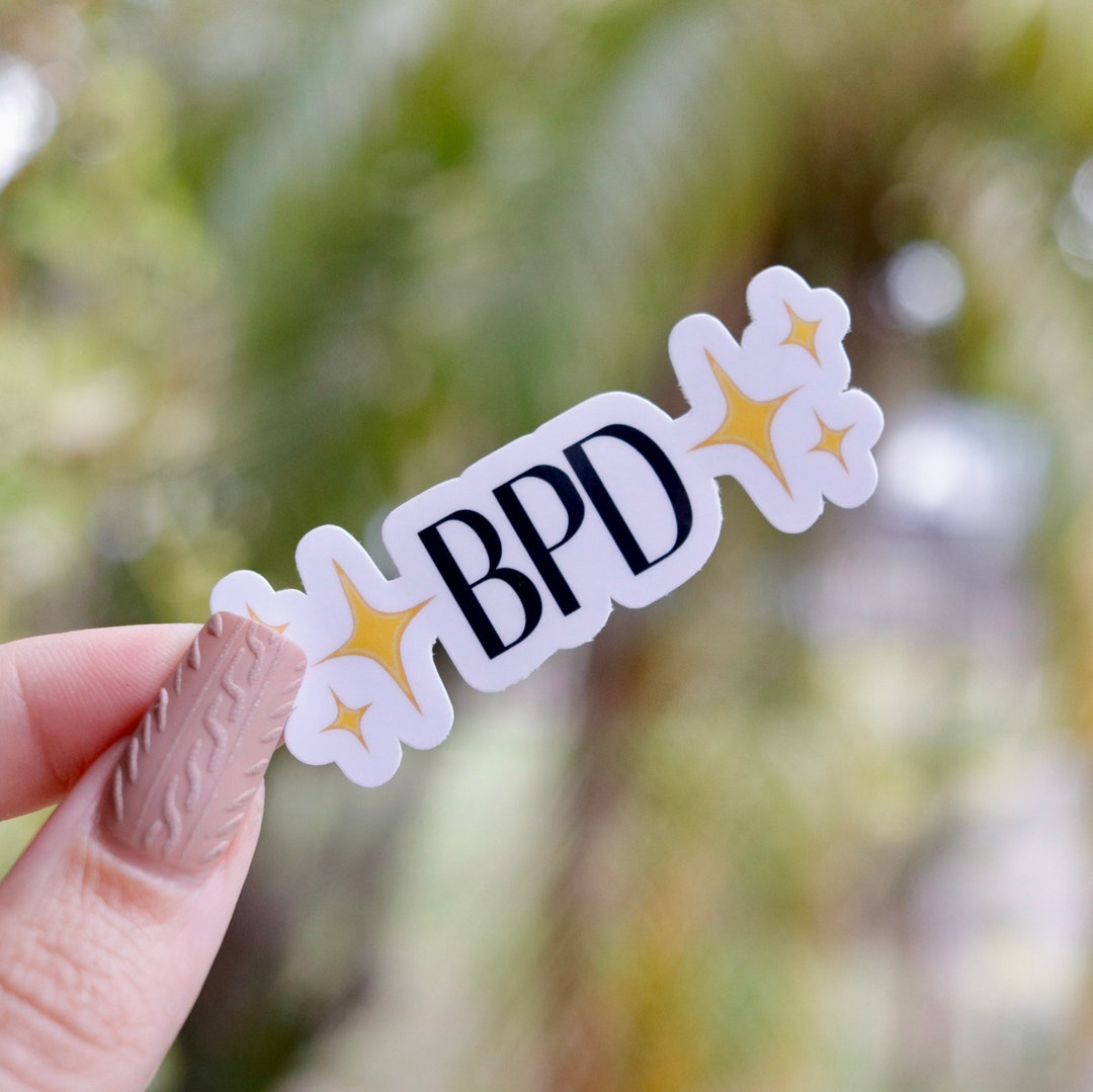 BPD Sticker Borderline Personality Disorder Mental Health Sticker - Etsy