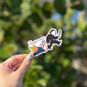 Trump Go Directly to Jail Sticker Do Not Pass Go Indicted Sticker Trump ...