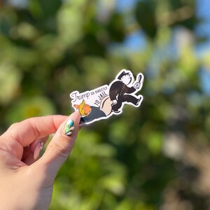 Trump Go Directly to Jail Sticker Do Not Pass Go Indicted Sticker Trump ...