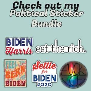 President Biden Sticker 2020 Vinyl Sticker Weather/scratch Resistant ...