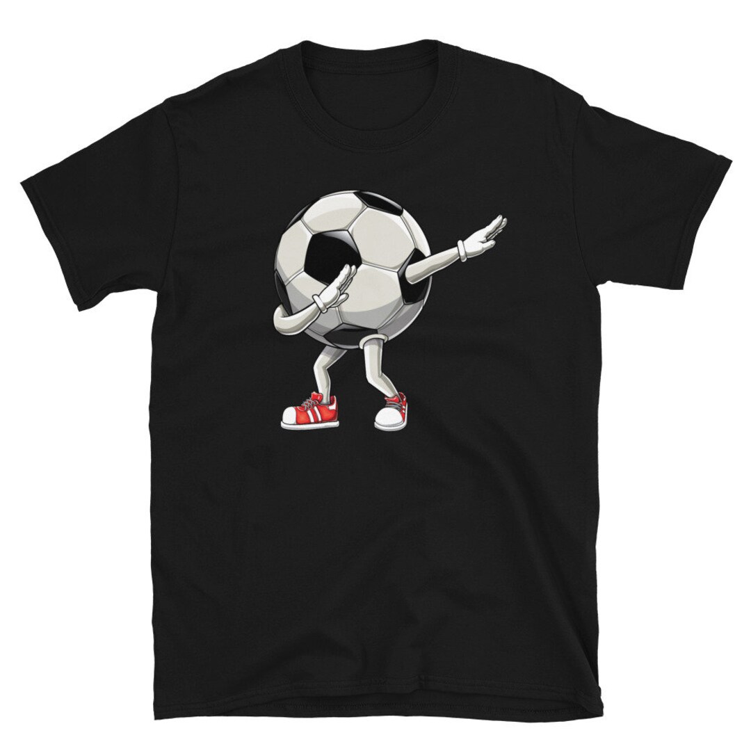 Dabbing or Dab Dance Soccer Ball Drawing Football T-shirt - Etsy